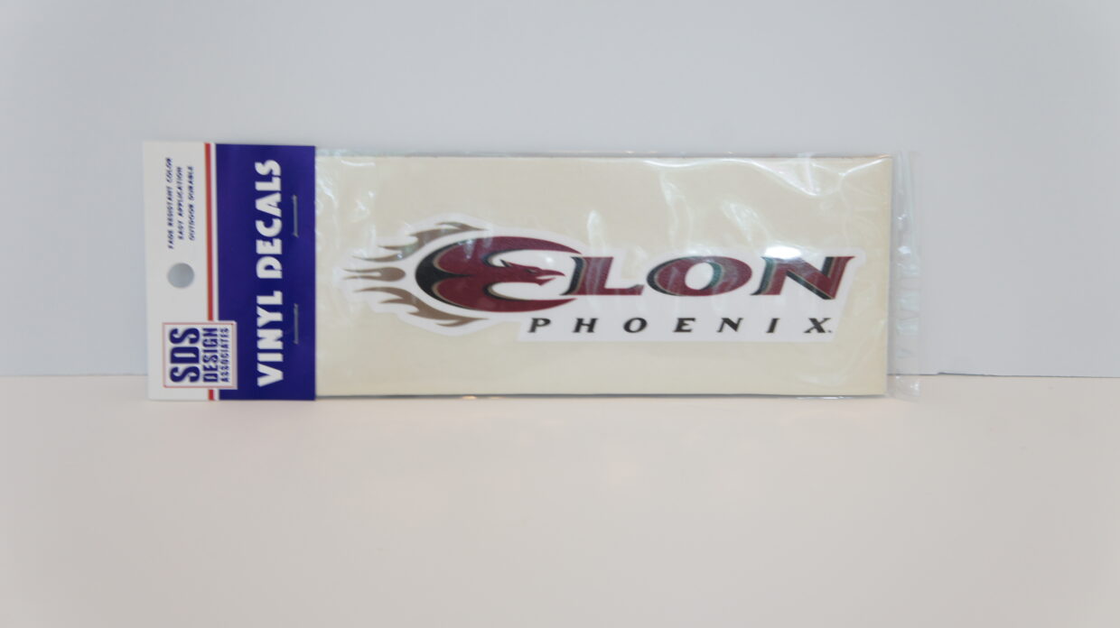 Elon Phoenix logo 6.5in sticker | C&R Ski/Outdoor