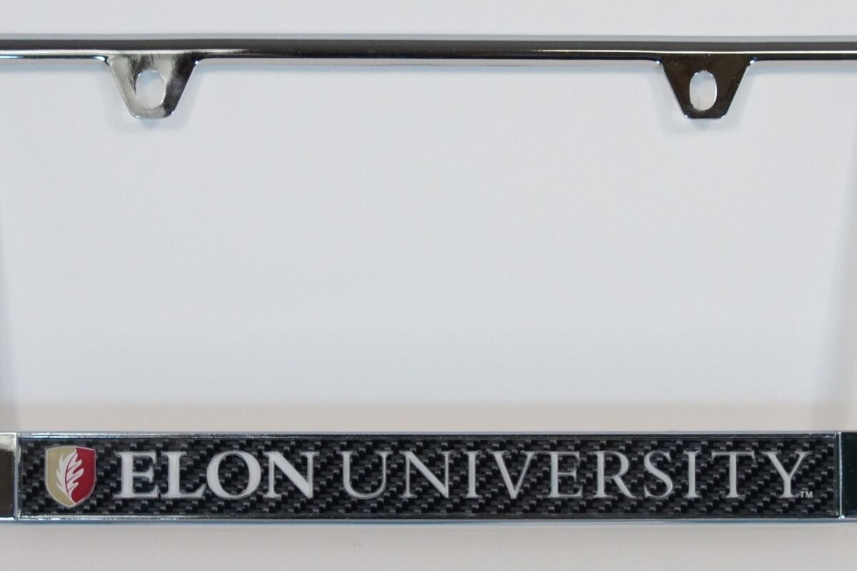 CARBON ELON LICENSE PLATE FRAME | C&R Ski/Outdoor